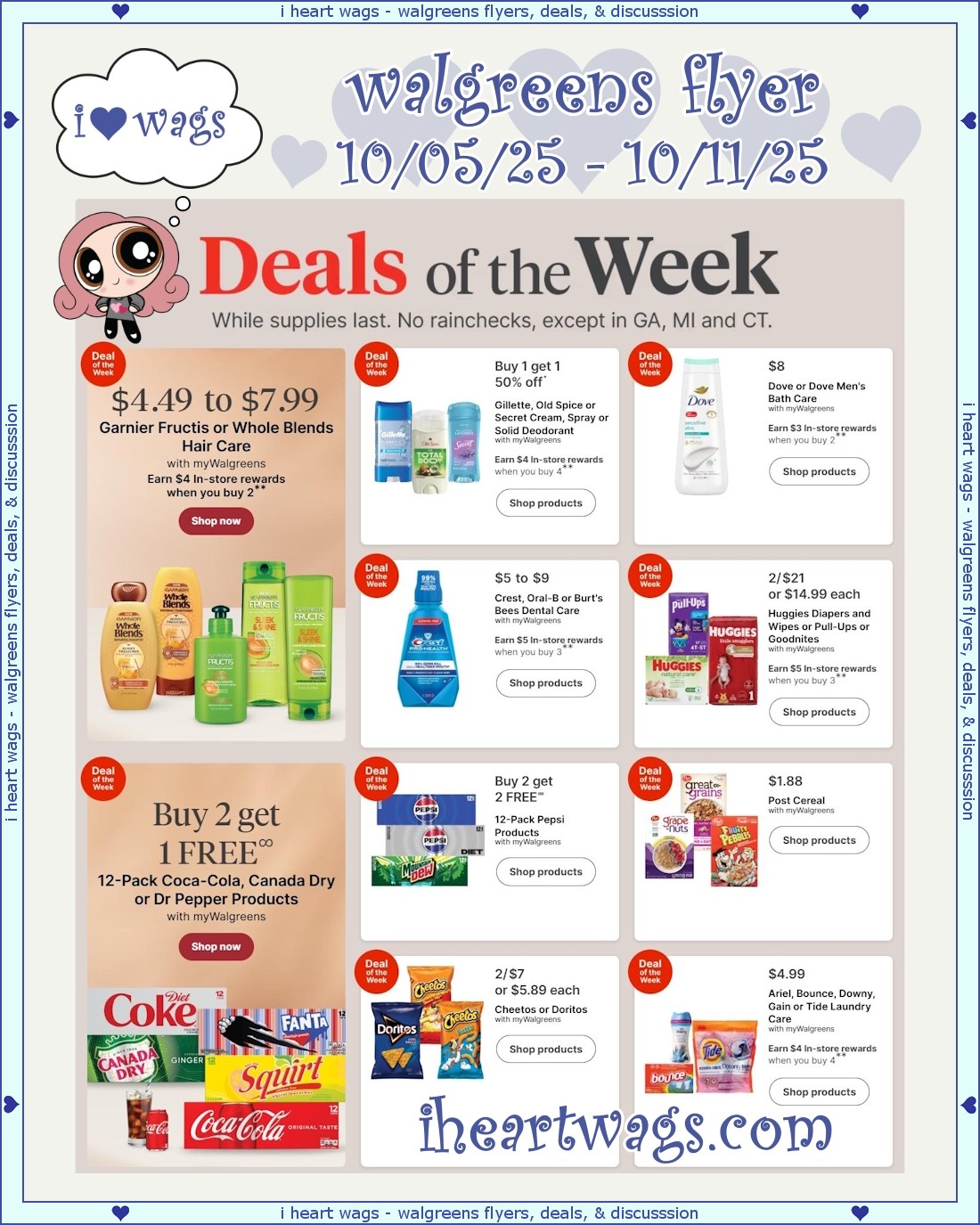 i ♥ wags: 10/05 - 10/11 walgreens flyer & deals
